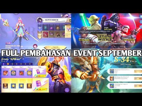FULL PEMBAHASAN EVENT MOBILE LEGEND DI BULAN SEPTEMBER ! MAU WDP GRATIS ...