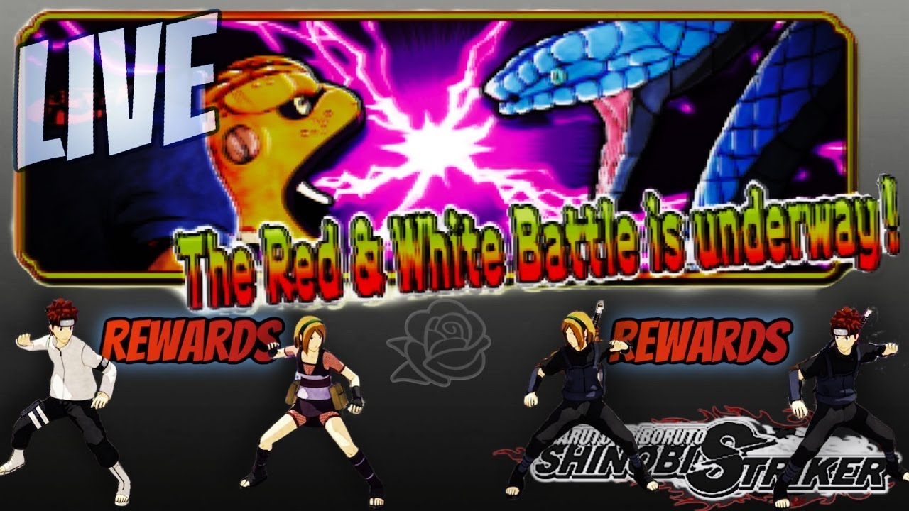 RED & WHITE BATTLE RETURNS| TEAM SLUG: SHINOBI STRIKER - YouTube