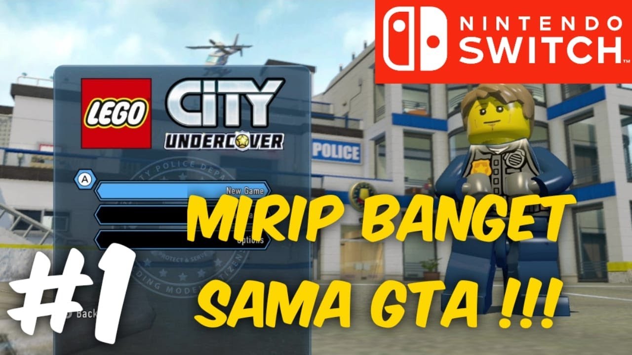 GTA VERSI IMUT !!! - Lego City Undercover Gameplay (Nintendo Switch) #1 ...