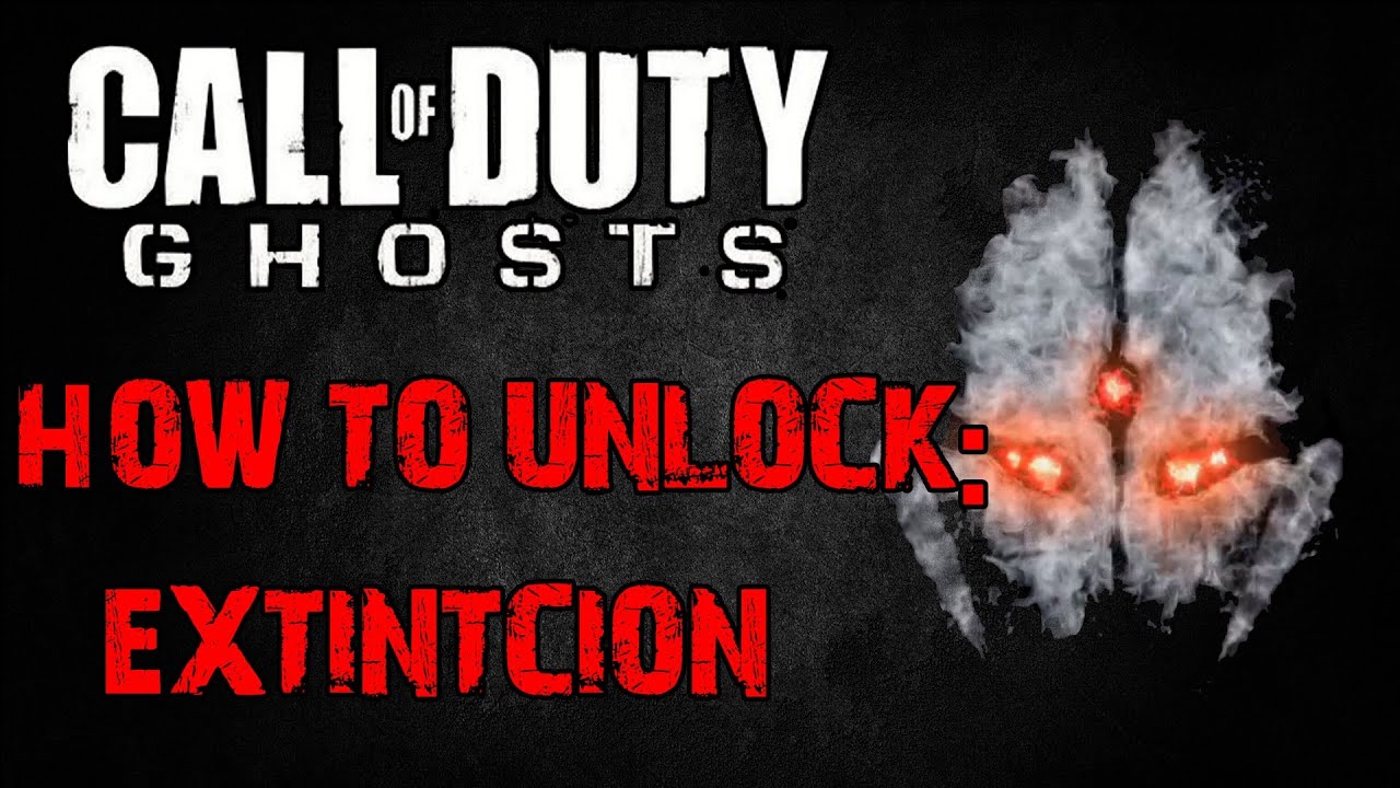 How To Unlock: Call of Duty Ghosts Extinction mode [HD] - YouTube