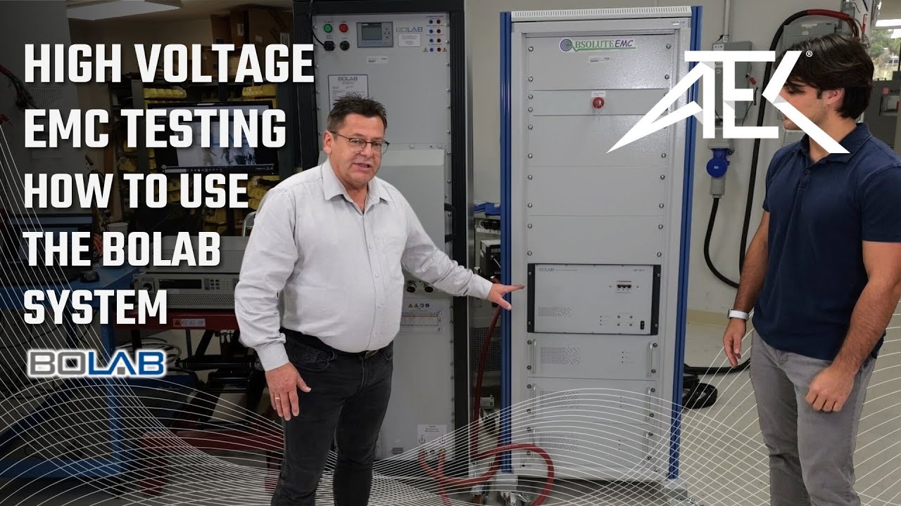 High Voltage EMC Testing – How to use the Bolab System | ATEC - YouTube