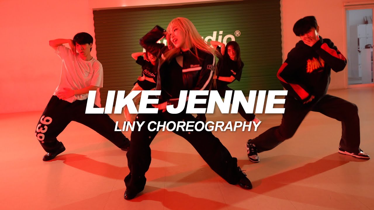 JENNIE - like JENNIE | Liny Choreography - YouTube