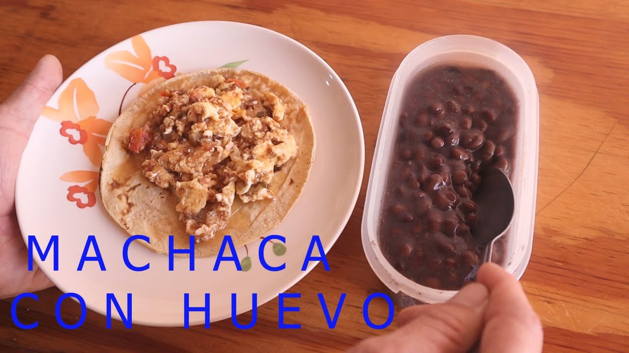 Machaca con huevo || carne de res seca estilo norteño || como preparar ...