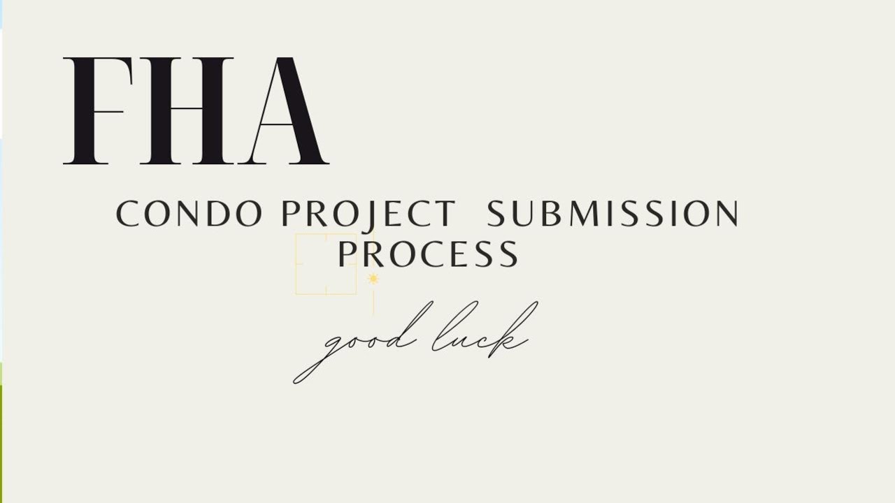 FHA Condo approval process - YouTube