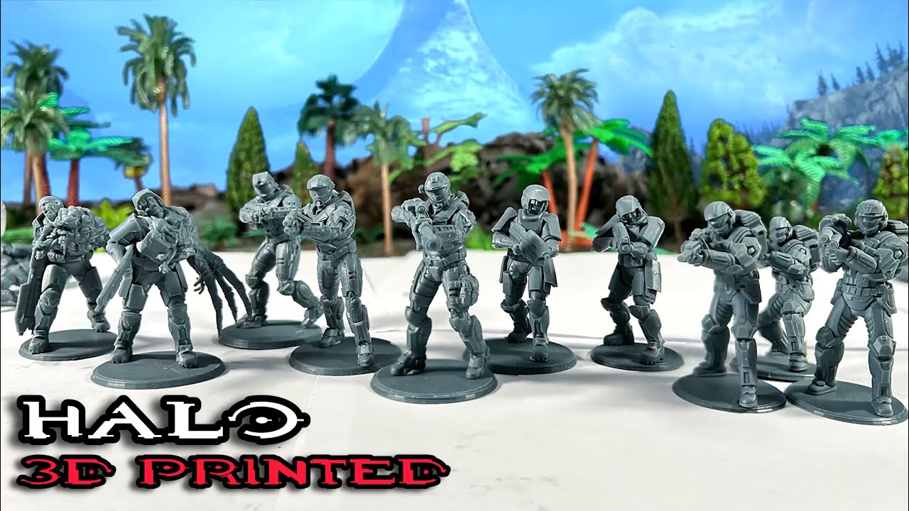 Halo Toy Army Men Unboxing | 3D Printed (@ToySoldierCentral) #armymen # ...