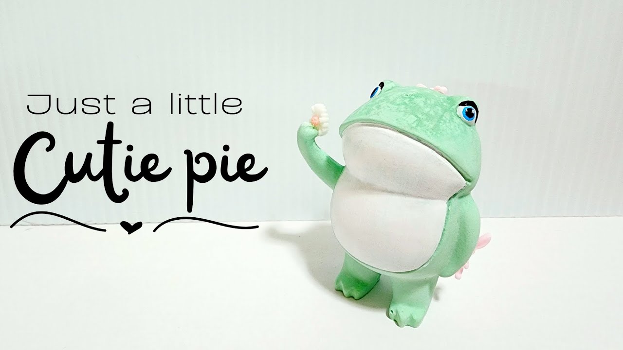 Let's make an adorable, girly frog this time! - YouTube