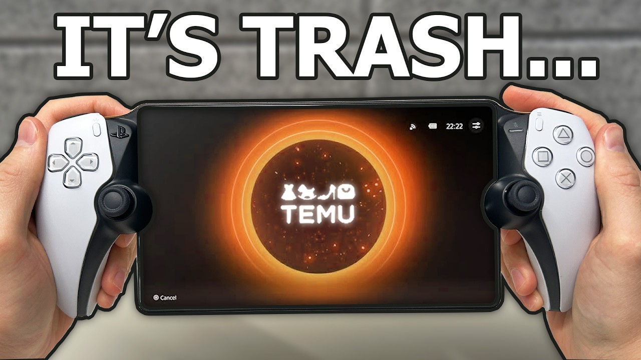 I Bought the TEMU Edition PlayStation Portal... - YouTube