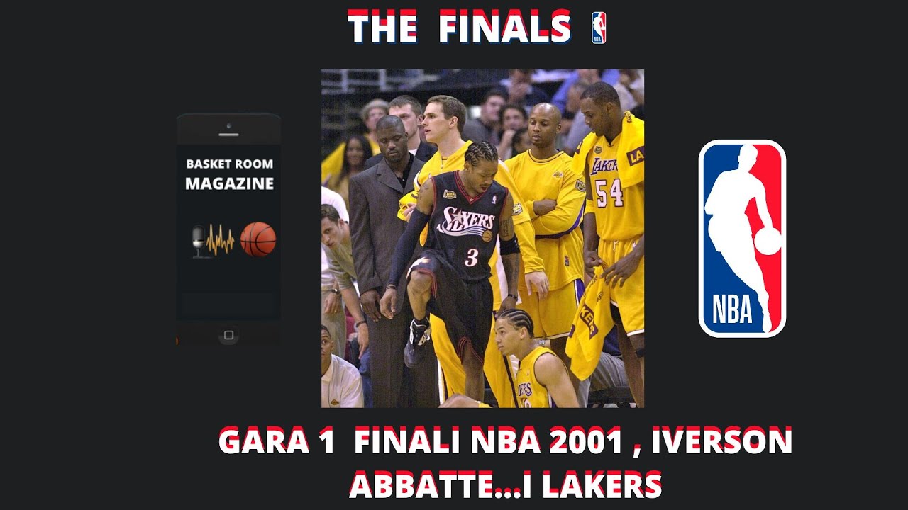 Philadelphia 76ers VS Los Angeles Lakers 2001 NBA Finals Game 1 - YouTube