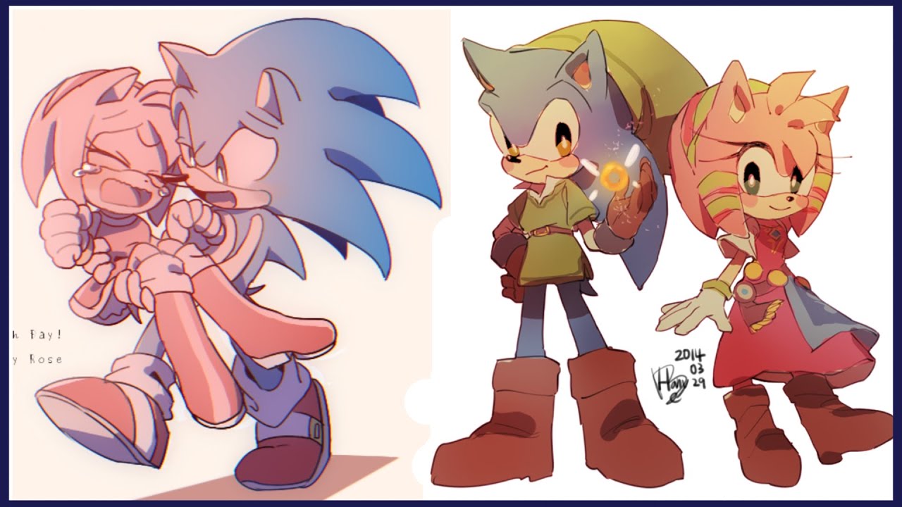 Sonic And Amy Are The Perfect Couple Sonic Comic Dub Youtube