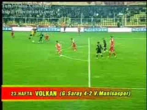 Volkan Arslanın Galatasayar'da Ceza Sahası Dışında Attıgı Harika Gol