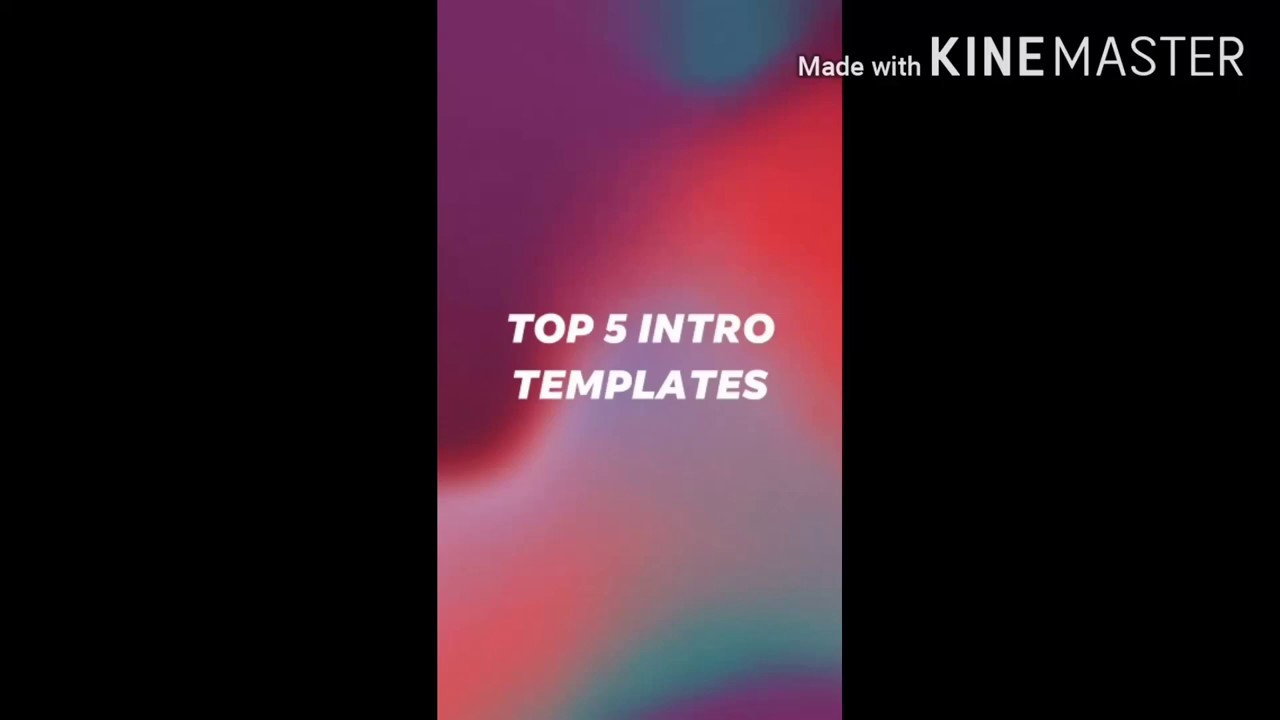 Top 5 Intro Template w/text, for girls Free download - YouTube