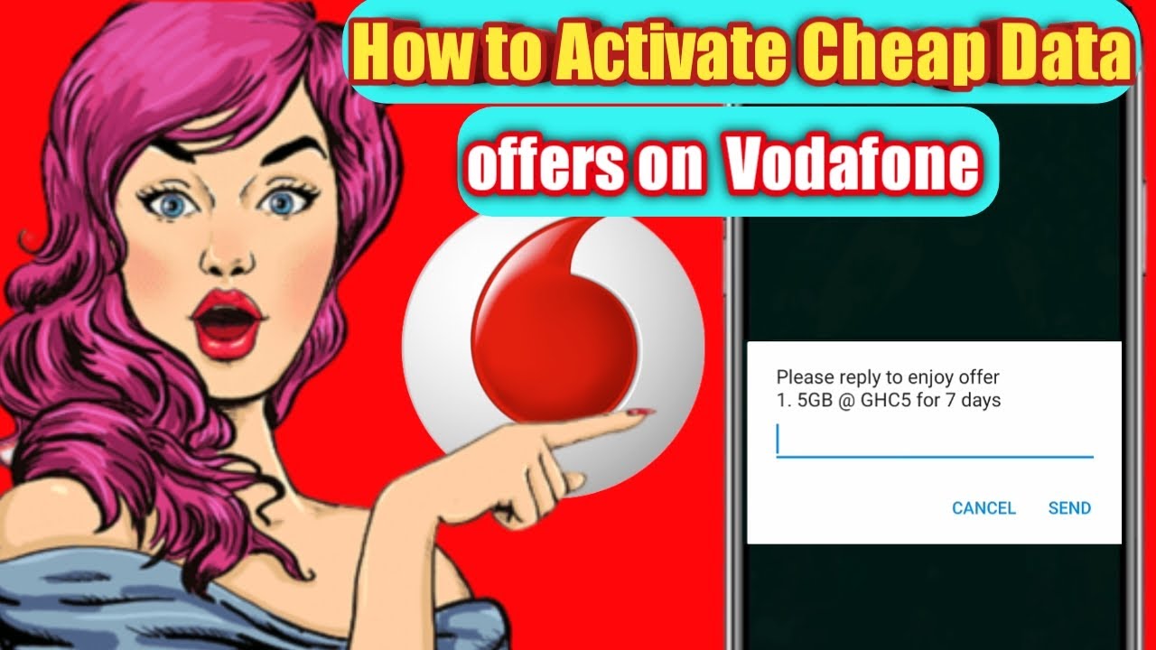 How To Activate Cheapest Data Bundle Offers on Vodafone GH 2020 - YouTube