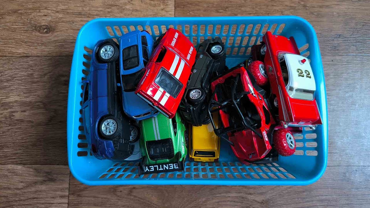 A Few Toy Cars From the Basket - YouTube