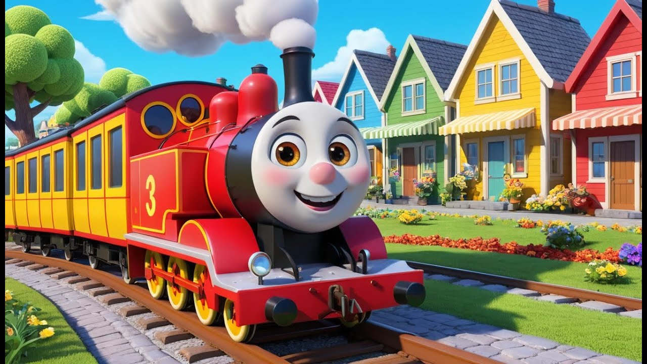 Choo Choo! The Train on the Track | Fun Train Song for Kids ...