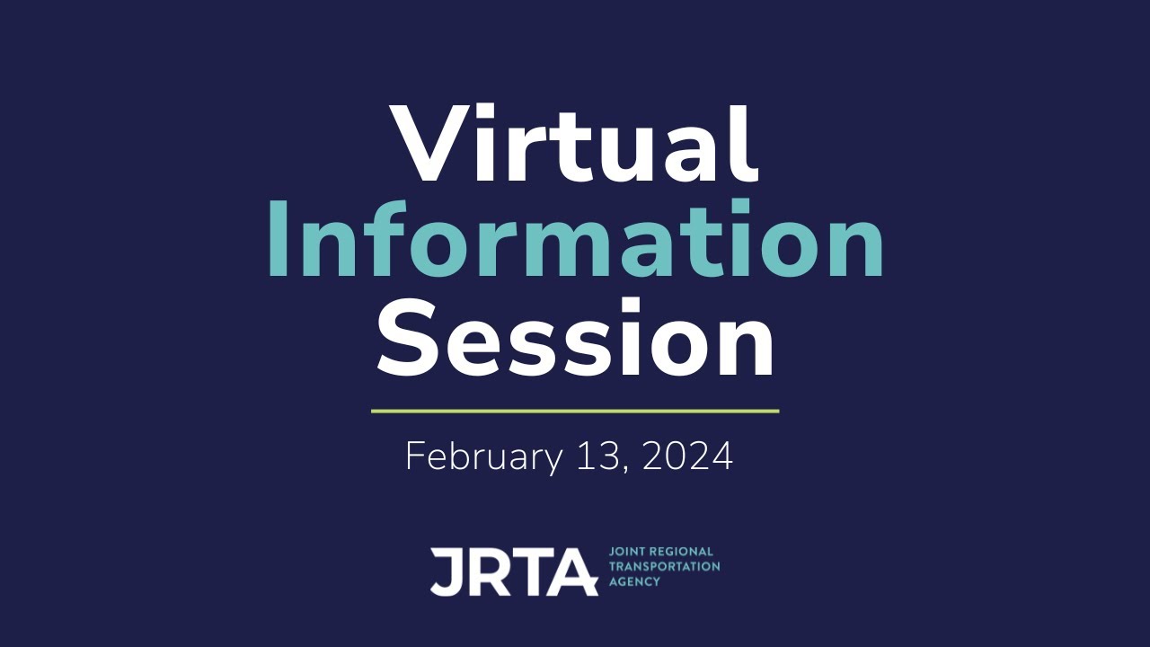 JRTA - Virtual Information Session - February 13, 2024 - YouTube