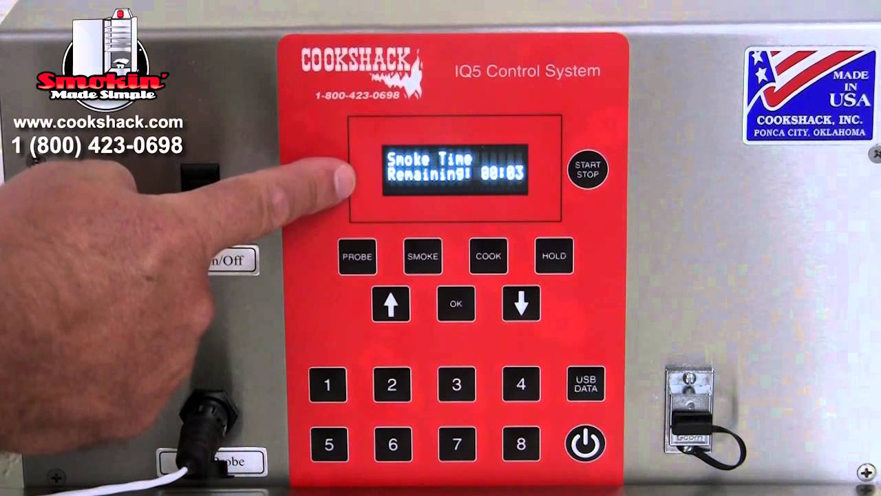 How to set up the Cookshack IQ5 Controller - YouTube