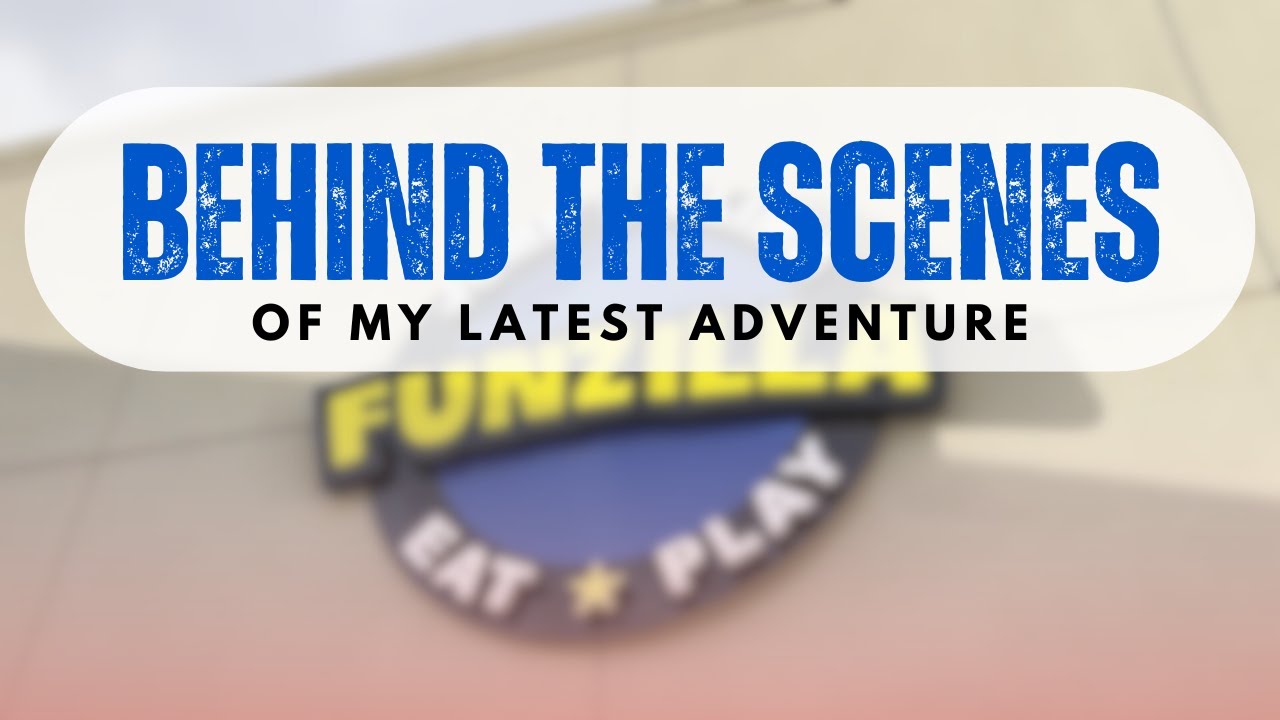 Behind The Scenes of My Latest "Eat & Play" Adventure! - YouTube