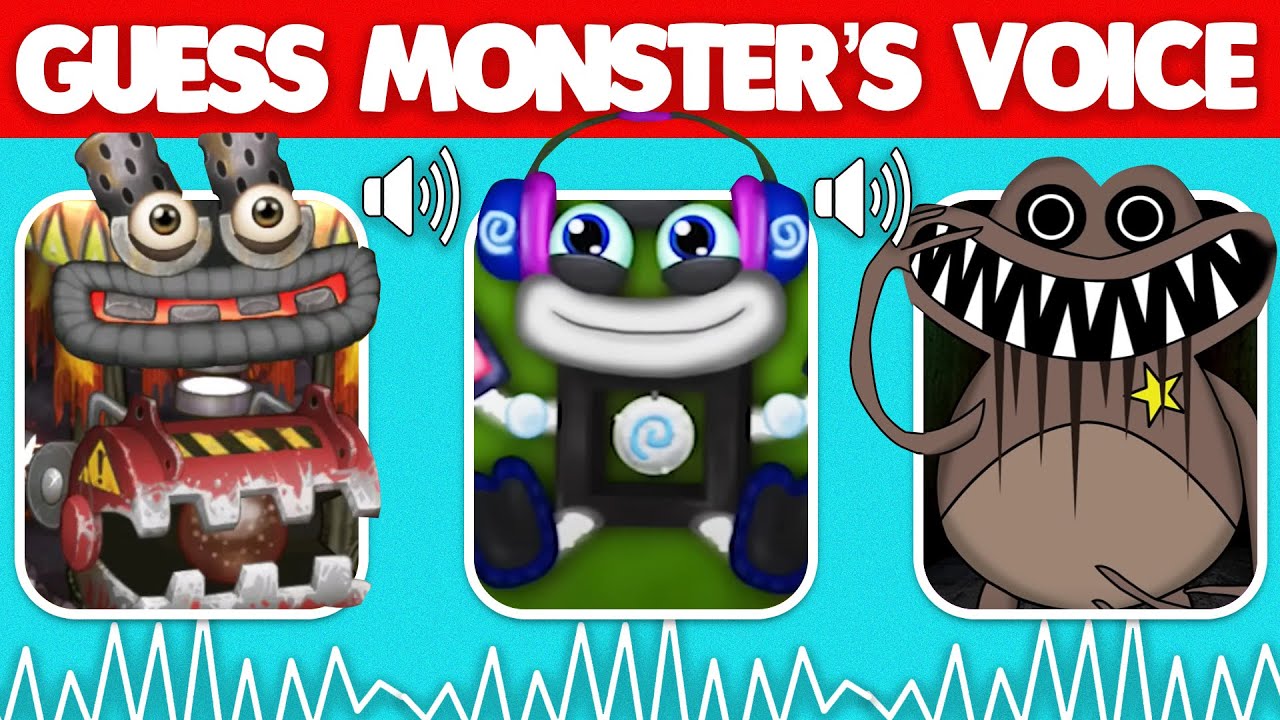 Guess the MONSTER'S VOICE #2 | GARTEN OF BANBAN 4, SHERIFF TOADSTER ...