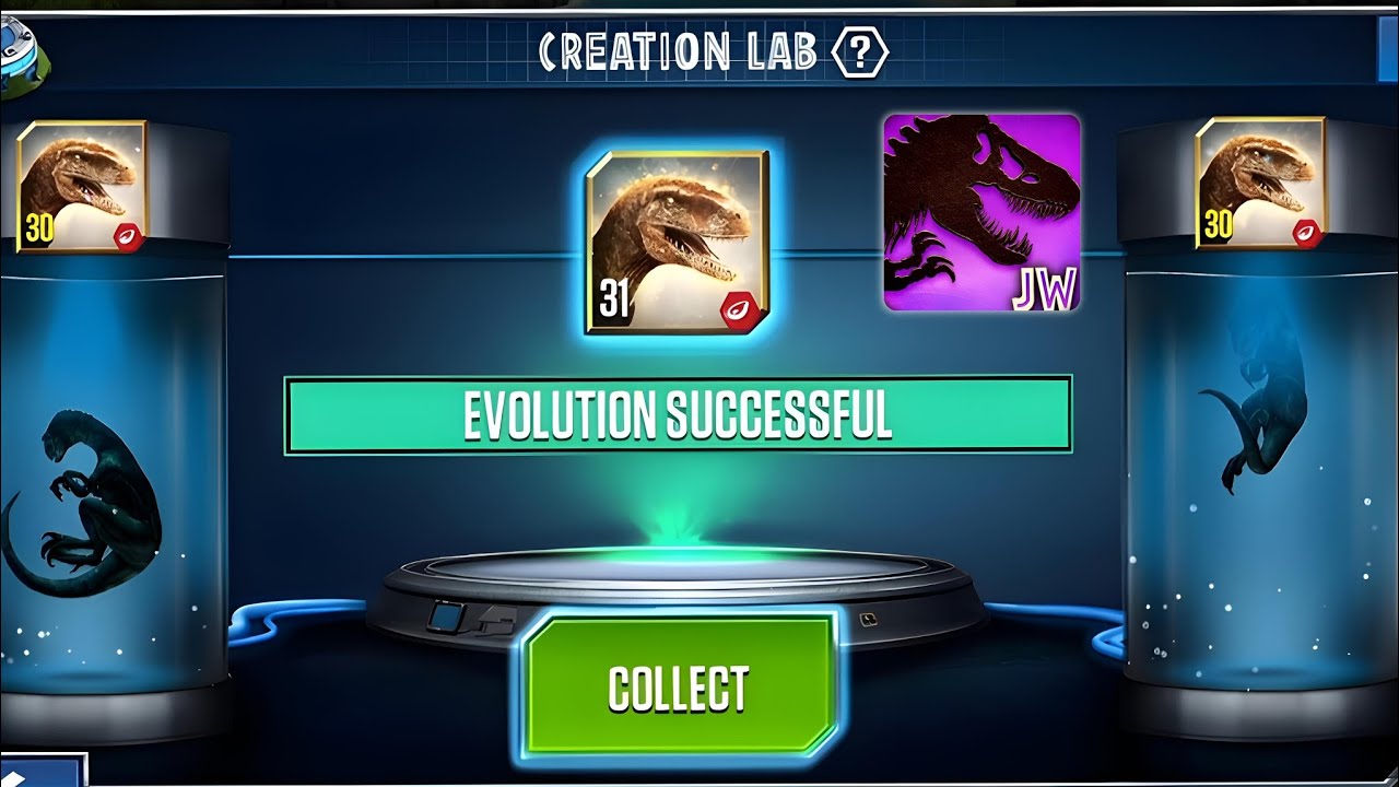Max level 🆙 to the VELOCIRAPTOR 🔴RED🔴 || JURASSIC WORLD THE GAME. - YouTube