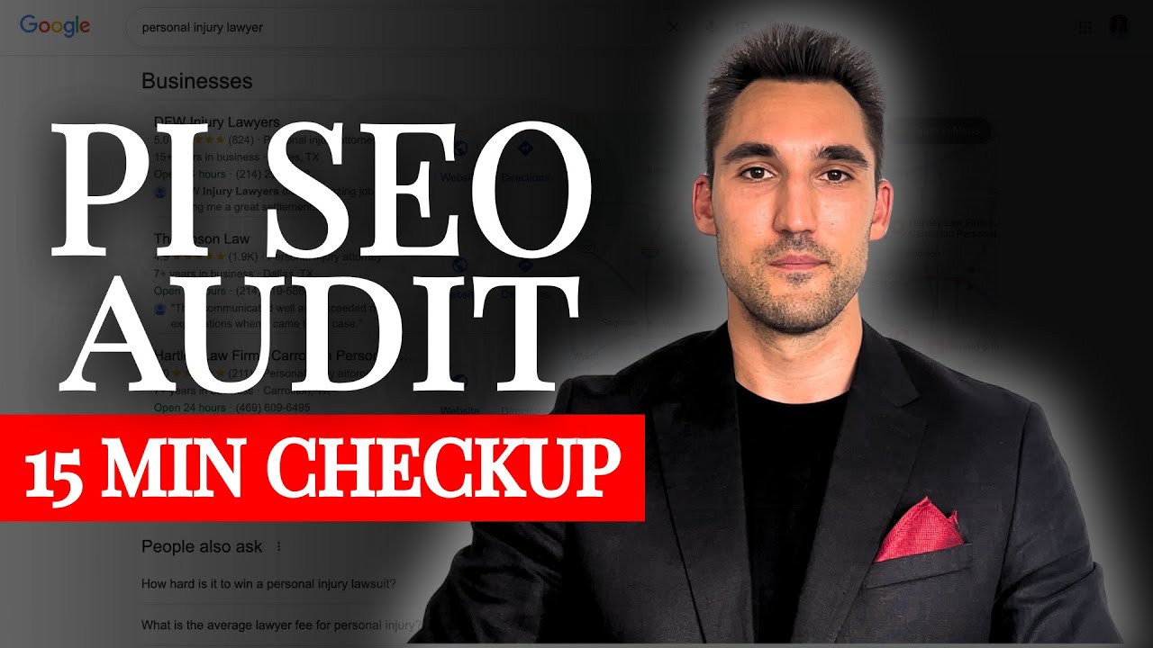 Simple PI SEO Audit Any Attorney Can Do (No Tech Needed) - YouTube