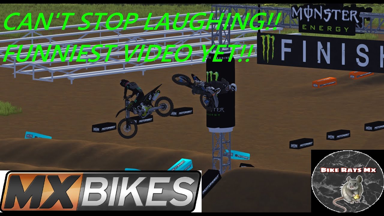 MX BIKES - SUPERCROSS + FUNNY MOMENTS!! - YouTube