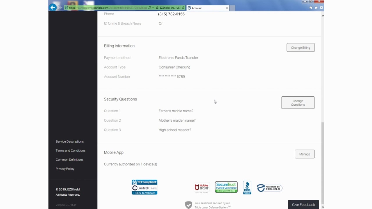 NCU - How To Video - Use Your EZShield Account Manager - YouTube