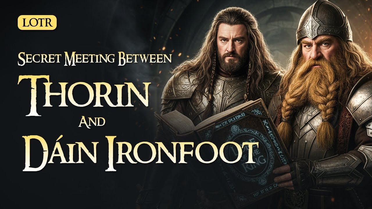 The Secret Meeting Between Thorin and Dáin Ironfoot | LOTR Lore - YouTube