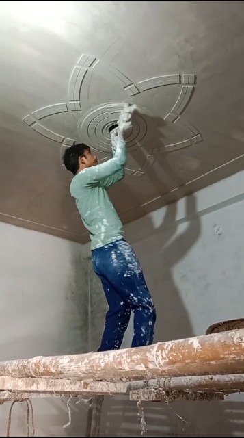 Pop ceiling flower design |ghar ke chhat ka Sundar design|# ...