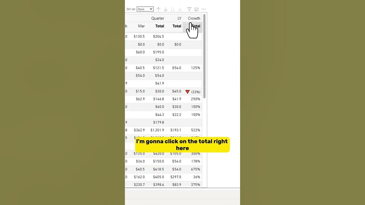 Resizing Columns Trick in Power BI - YouTube