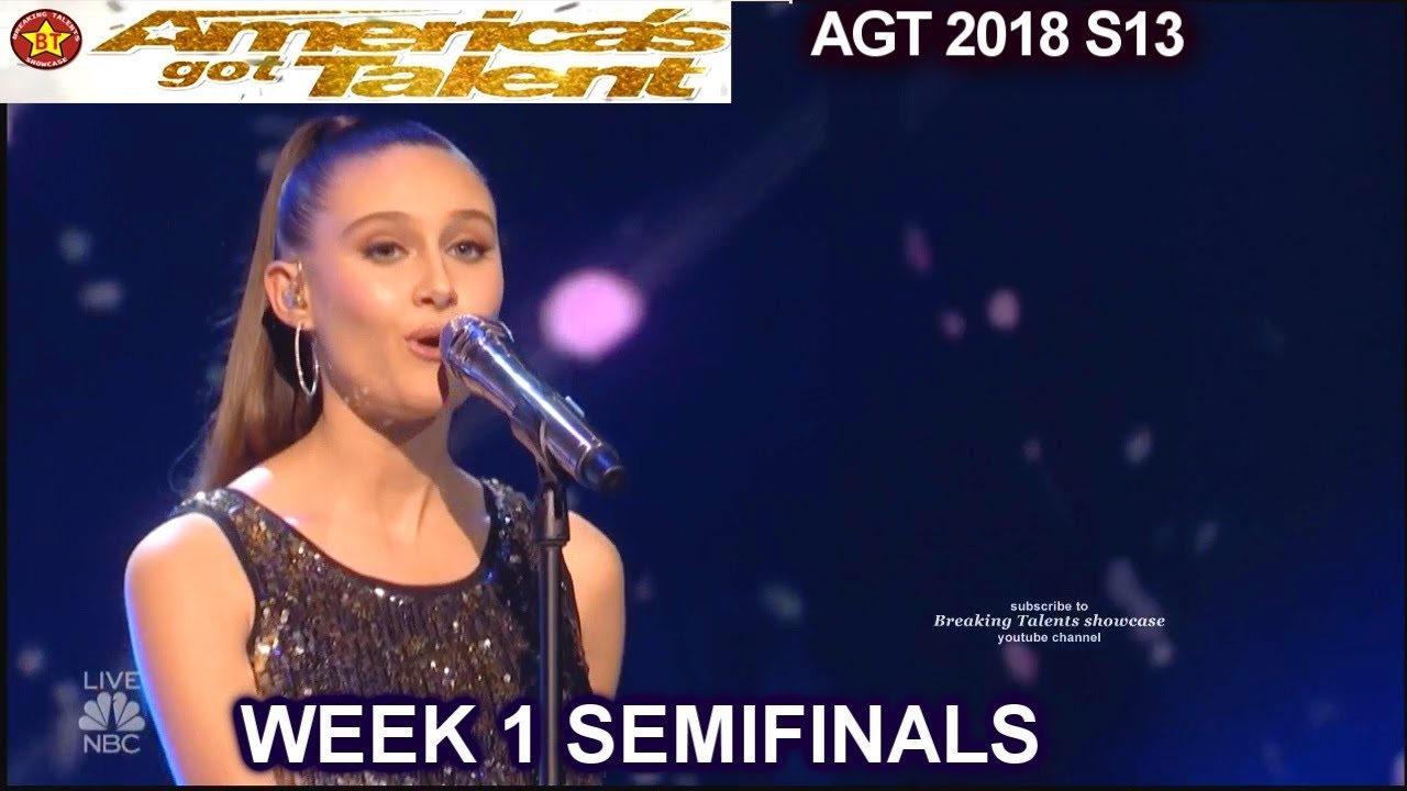 Makayla Phillips sings “Who You Are” Judges Divided Semifinals 1 ...