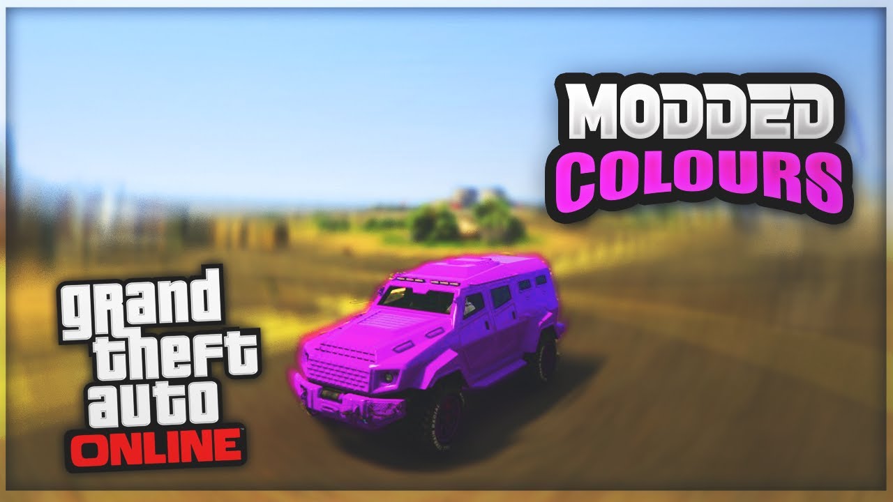 TOP 5 PURPLE MODDED CREW COLOURS! - *GTA 5 1.65* - YouTube
