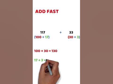 Fast addition - YouTube