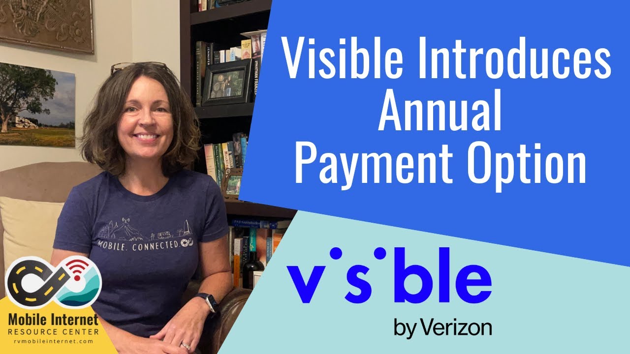 Visible Introduces Annual Payment Option - YouTube
