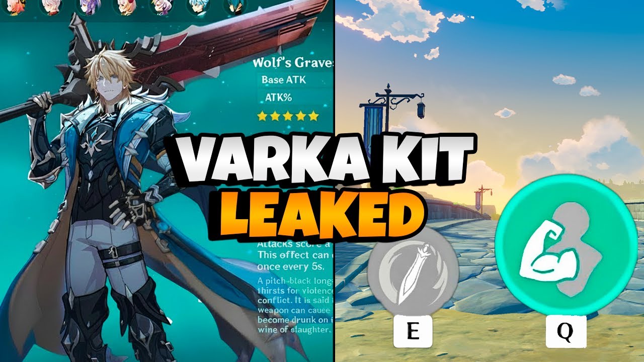 NEW UPDATE! VARKA’S KIT UPDATED LEAK – Dual-Wield Sword & Claymore ...