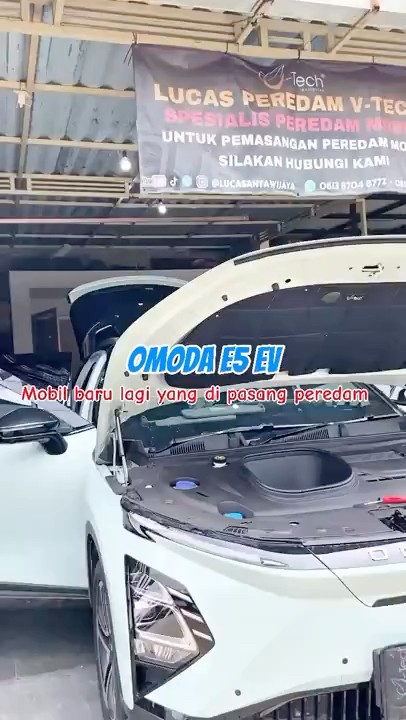 CHERRY OMODA EV E5‼️PEMASANGAN FULL PEREDAM VTECH‼️MASUK BISING-PULANG KEDAP SENYAP # ...