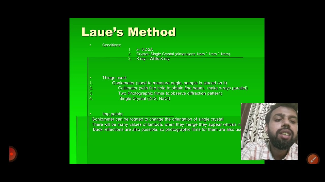 Laue's method - YouTube