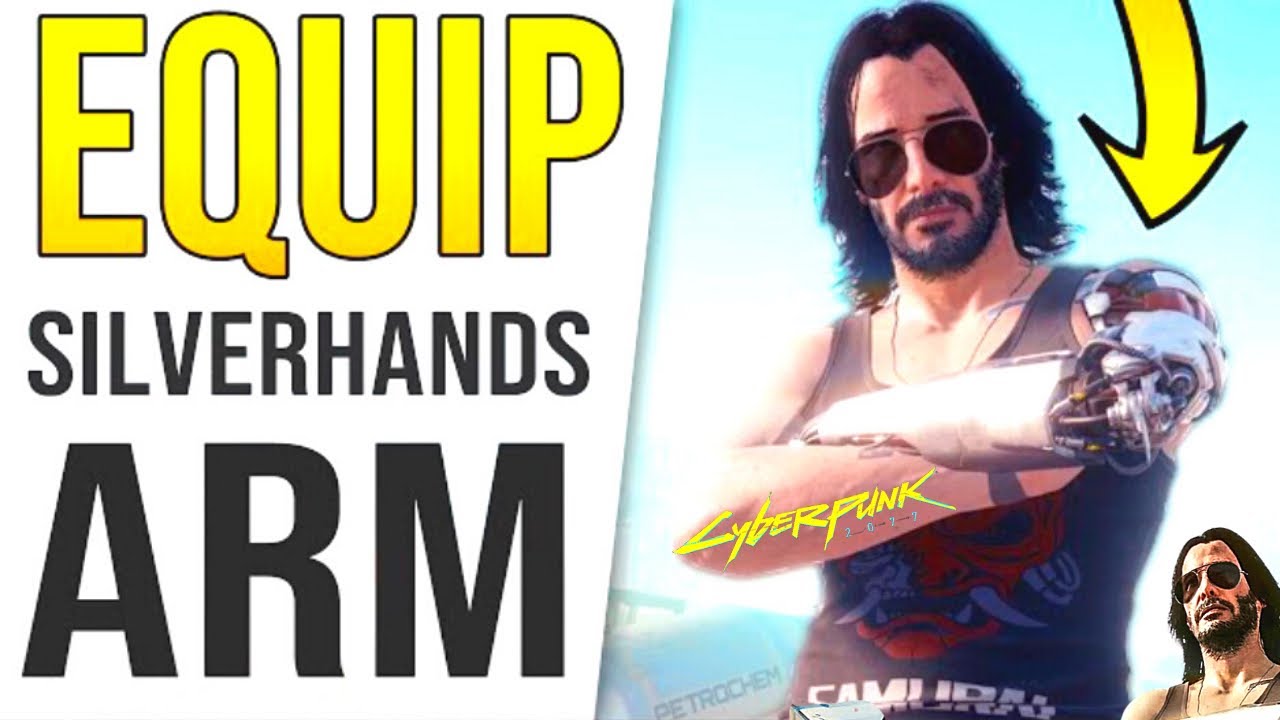 Cyberpunk 2077 Johnny Silverhand Arm - YouTube