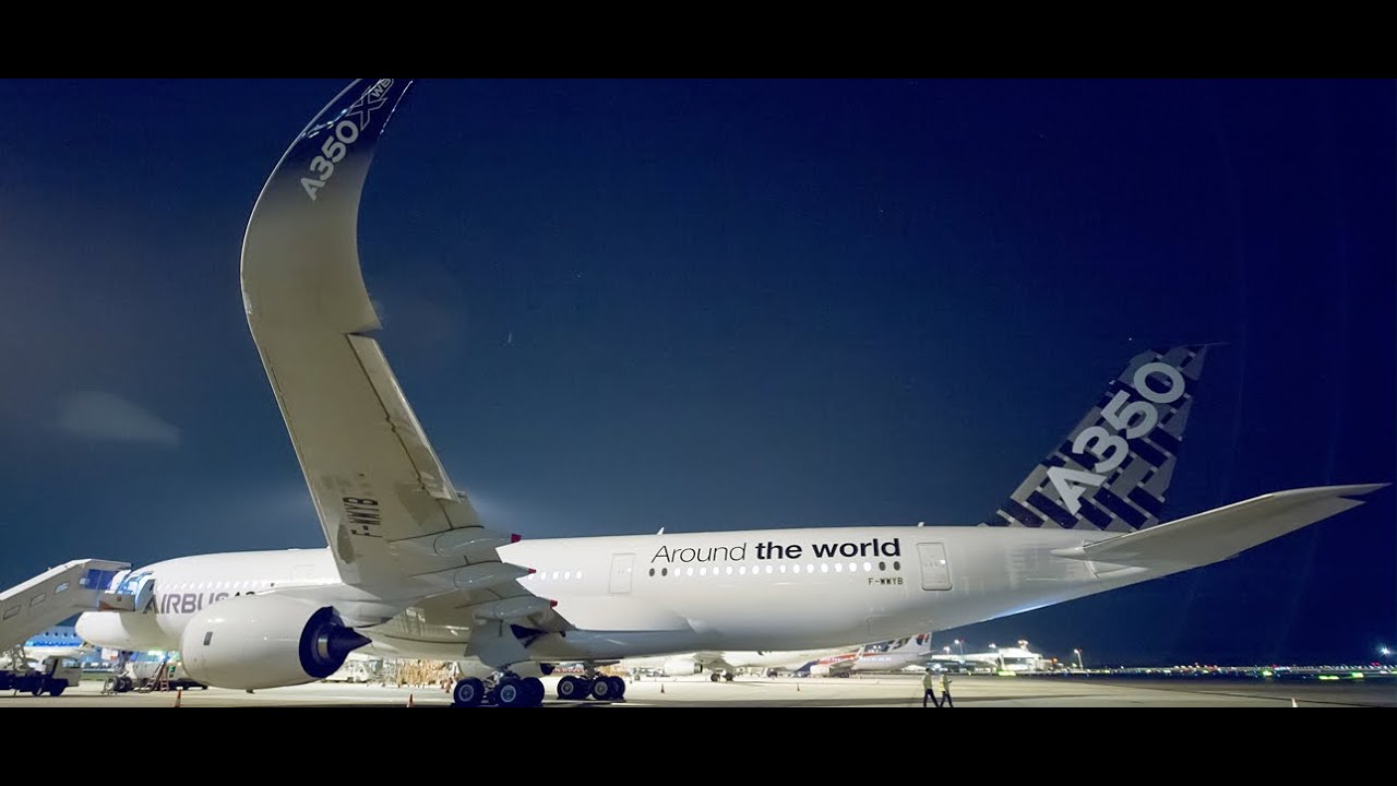 L'Airbus A350 : un programme à rebondissements - YouTube