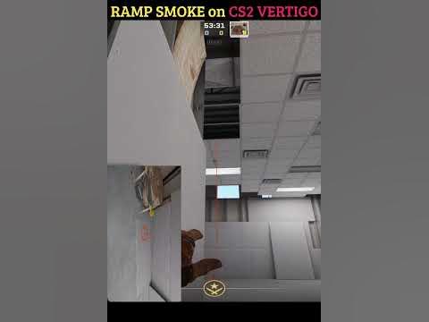 SMOKE RAMP on CS2 Vertigo #shorts #csgo - YouTube
