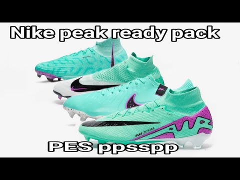 Nike peak ready pack for PES ppsspp - YouTube