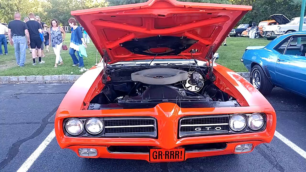 1969 HUGGER ORANGE PONTIAC GTO 'THE JUDGE' - YouTube