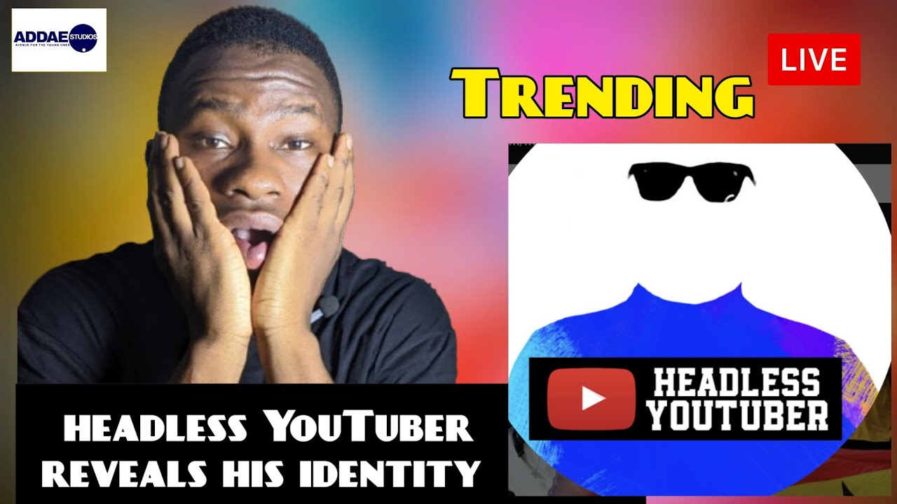 wow 😲 meet the face behind headless YouTuber ,😳😳#monetizatio# ...