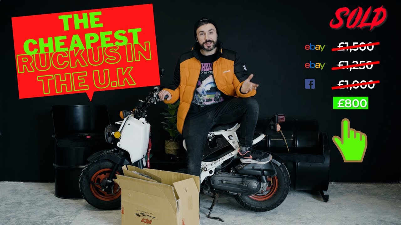 HONDA RUCKUS BUILD - EPISODE 1 - YouTube