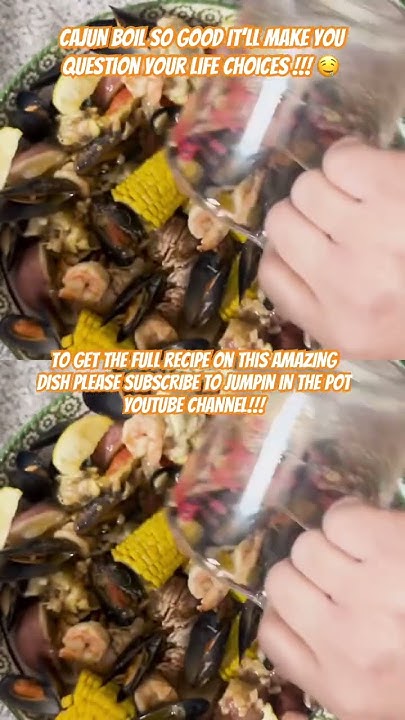Cajun Boil SO GOOD It Will Make You Question Your Life Choices !!!🤤 - YouTube