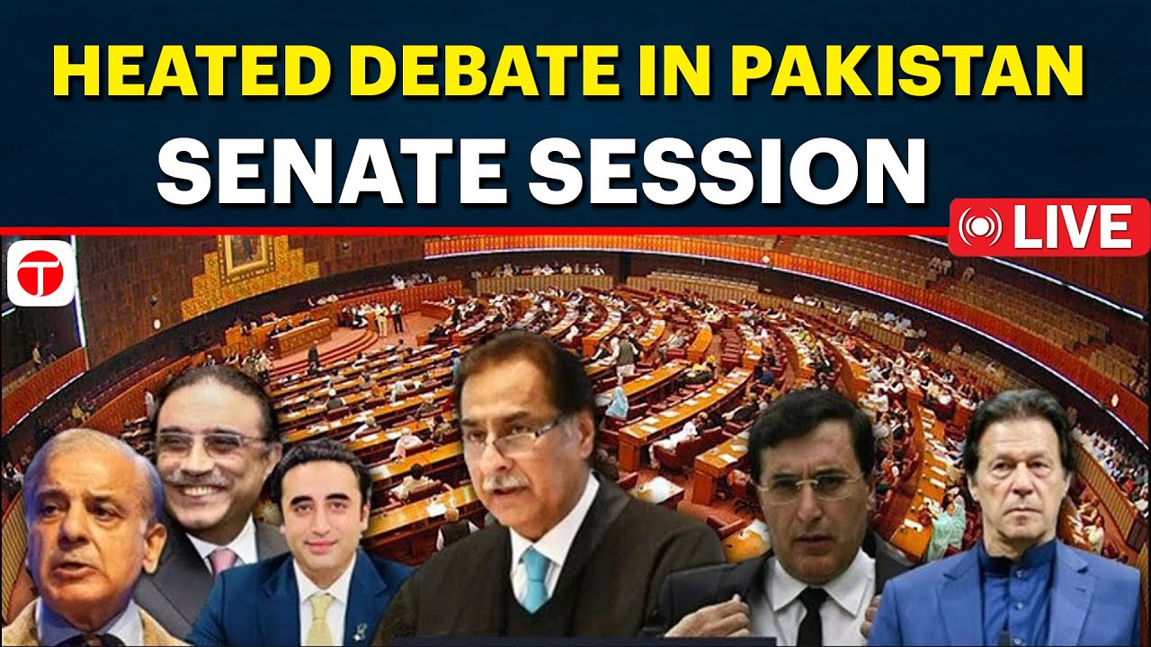 🔴LIVE: Senate Session 22 MAY 2024 | Heated Debate in Pakistan Senate ...