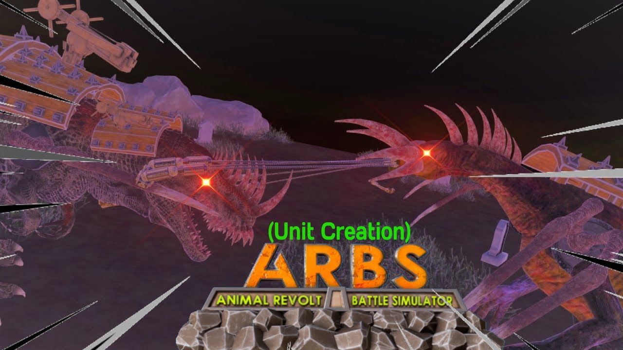 TWO NEW MUTATED DINOSAUR UNITS CREATED!!! (ARBS) (Unit Creation) - YouTube