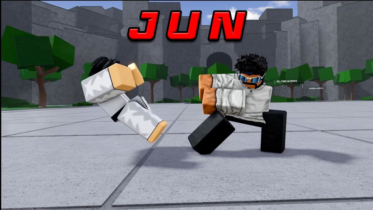 JUN IS OVERPOWERED IN THIS BATTLEGROUNDS GAME (ROBLOX LEGENDS ...