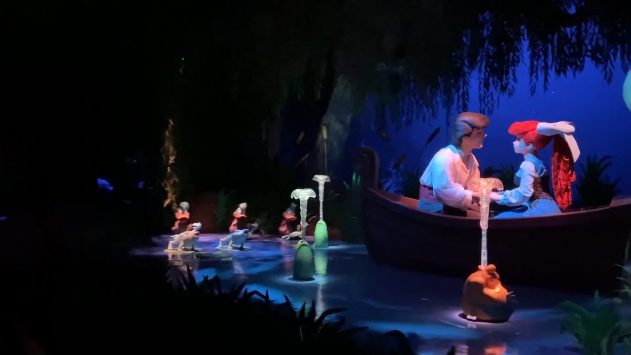 Hidden Mickeys in Little Mermaid Ride | Disney World | Under The Sea ...