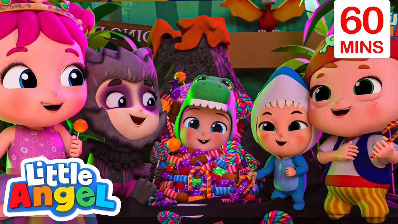 Trick or Treat (Halloween) | Little Angel | Kids Learn! | Nursery ...