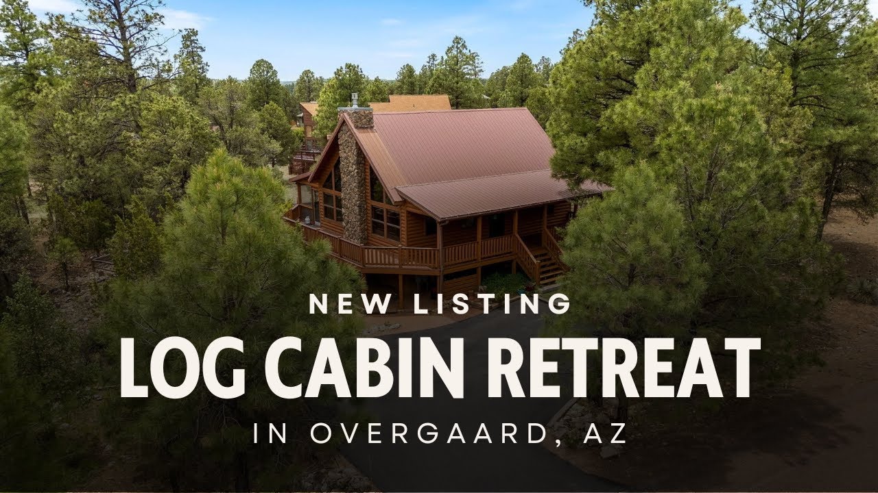 Overgaard, AZ Log Cabin for Sale | 1,473 SF | 2 Bedrooms | 2 Baths ...